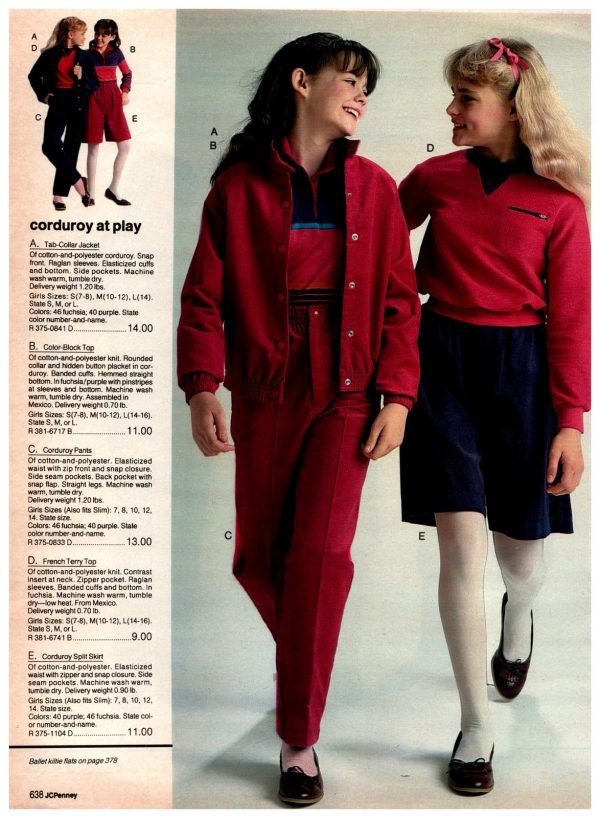 These vintage 80s clothes for girls were charming, chic & totally ...