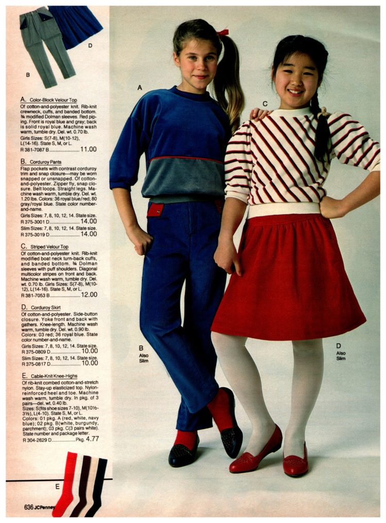 These vintage 80s clothes for girls were charming, chic & totally ...