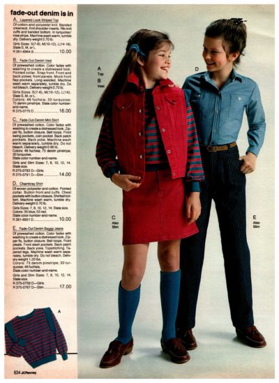 These vintage 80s clothes for girls were charming, chic & totally ...