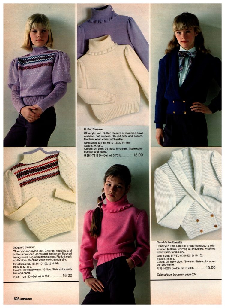 These vintage 80s clothes for girls were charming, chic & totally ...