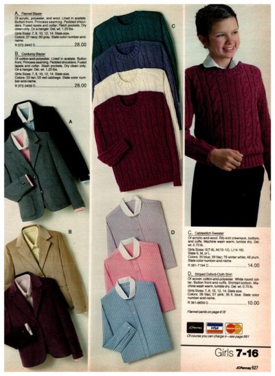 These vintage 80s clothes for girls were charming, chic & totally ...