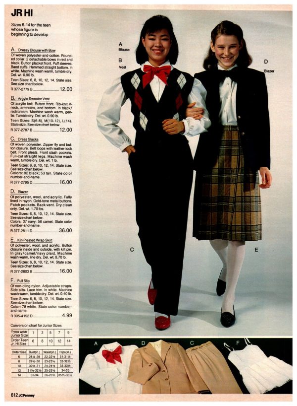 These vintage 80s clothes for girls were charming, chic & totally ...