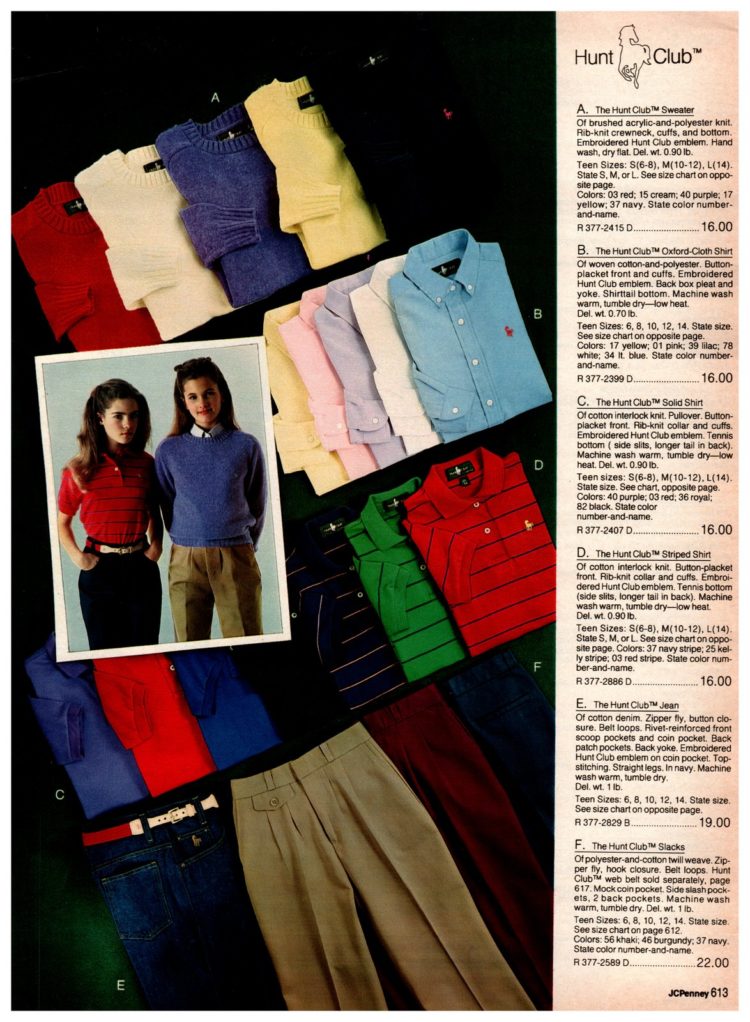 These vintage 80s clothes for girls were charming, chic & totally ...