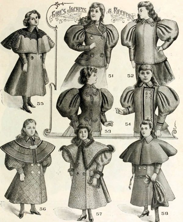 See Christmas clothing for children from back in the 1880s & 1890s ...