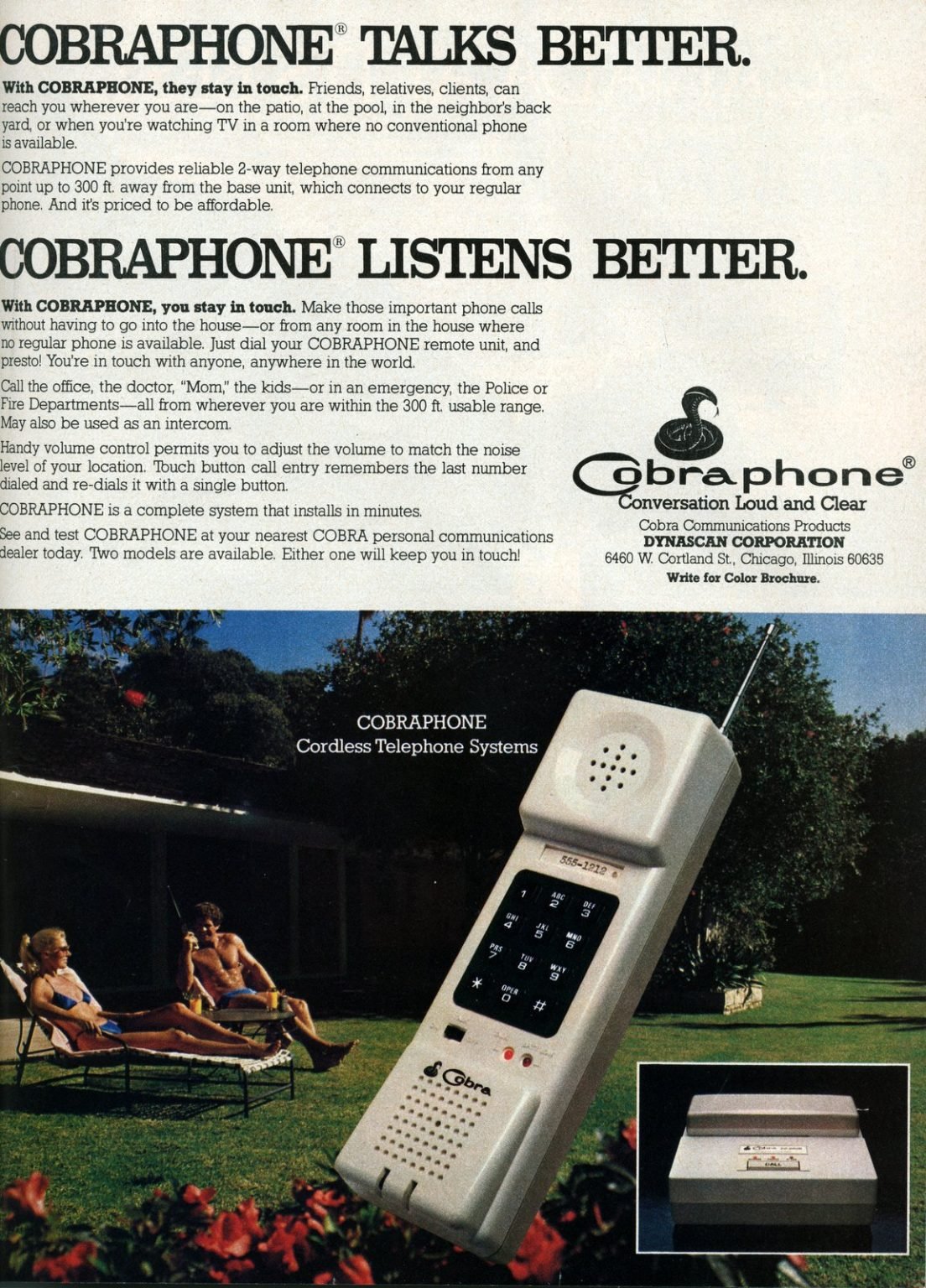 Vintage 1980s cordless phones seemed like magic & completely changed ...