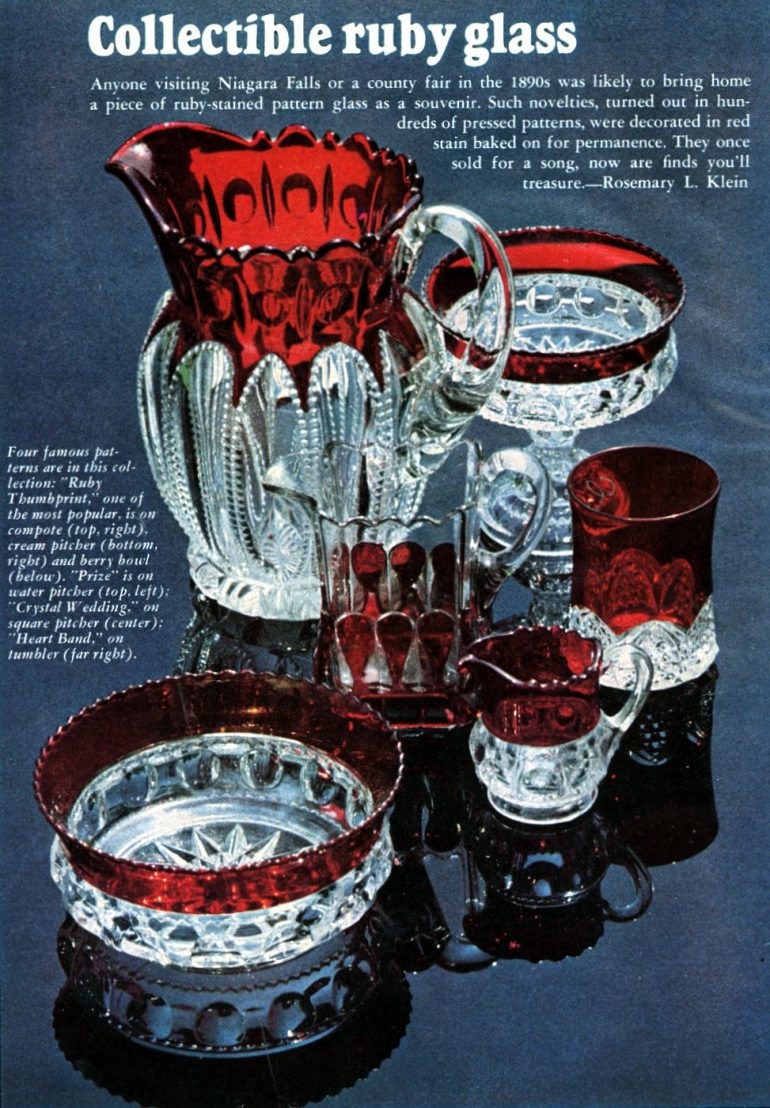 Collectible vintage ruby glass: Its history, and how to identify it ...