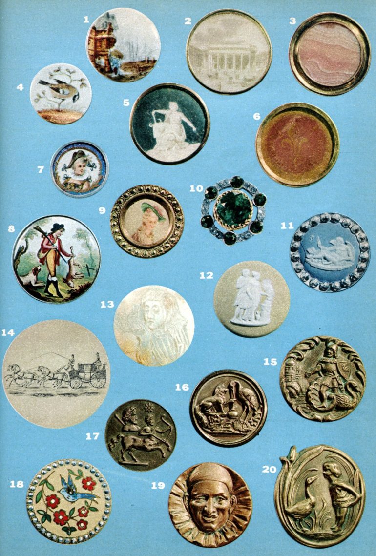 Antique buttons: How to identify these exquisite collectible treasures ...