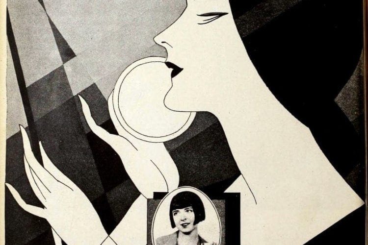 A silent star's makeup: Colleen Moore face powder (1928-1929) - Click ...