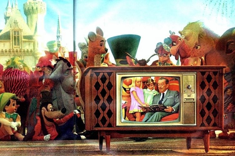 See what big screen color TVs looked like in the '60s - Click Americana