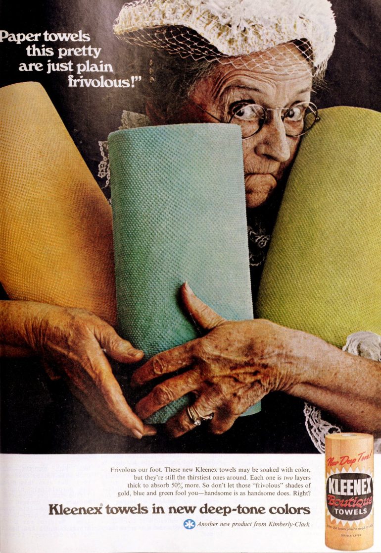 Vintage colored paper towels: See 60+ old-fashioned patterns, colors ...