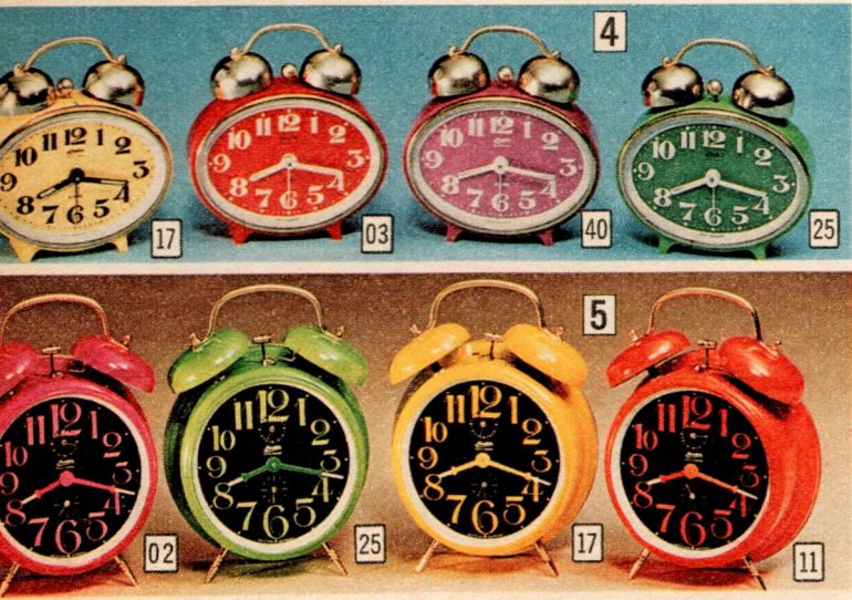 Vintage alarm clocks: We woke up to these in the '60s & '70s - Click ...