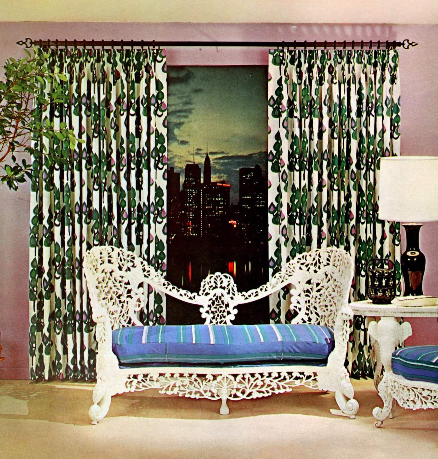 These 25 unique mid-century curtains and drapes may inspire you or ...