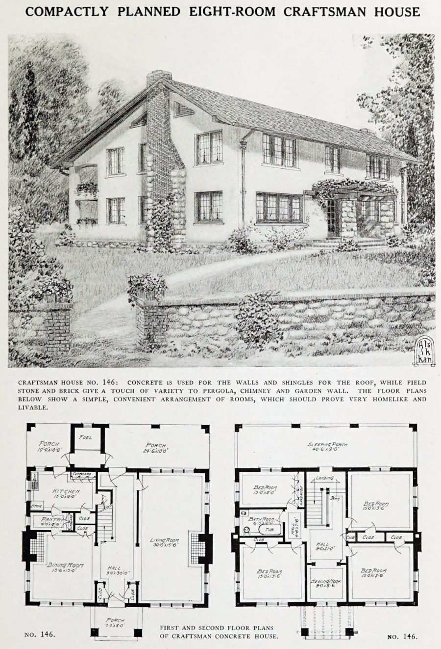 These 26 gorgeous vintage Craftsman house plans will make you want to ...