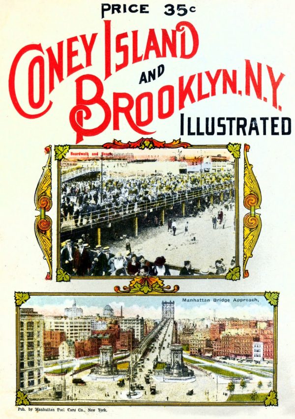 70 vintage Coney Island beach, boardwalk & amusement park scenes (1890s ...