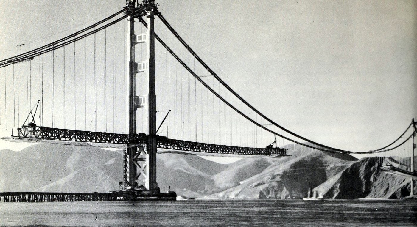 How was the Golden Gate Bridge built? See how daring visionaries made ...