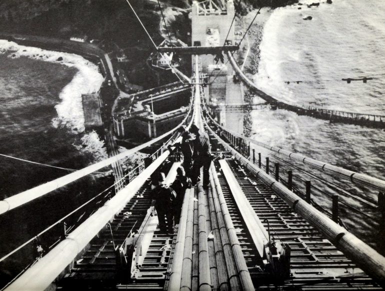 How was the Golden Gate Bridge built? See how daring visionaries made ...