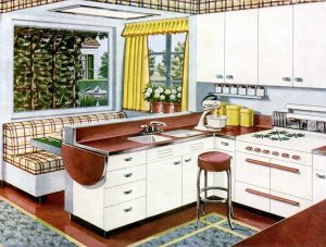 40 vintage breakfast nook ideas to make a cozy kitchen corner - Click ...