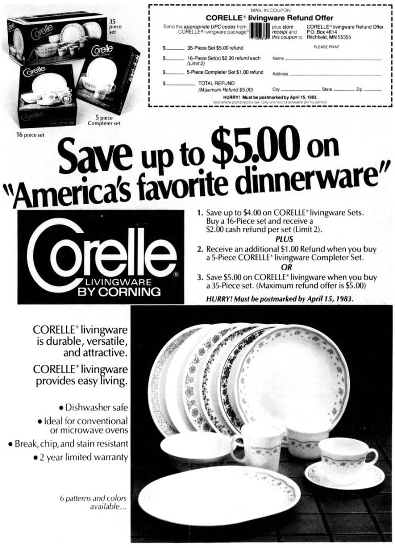 Vintage Corning Corelle dishes from the 70s & 80s are plates full of ...
