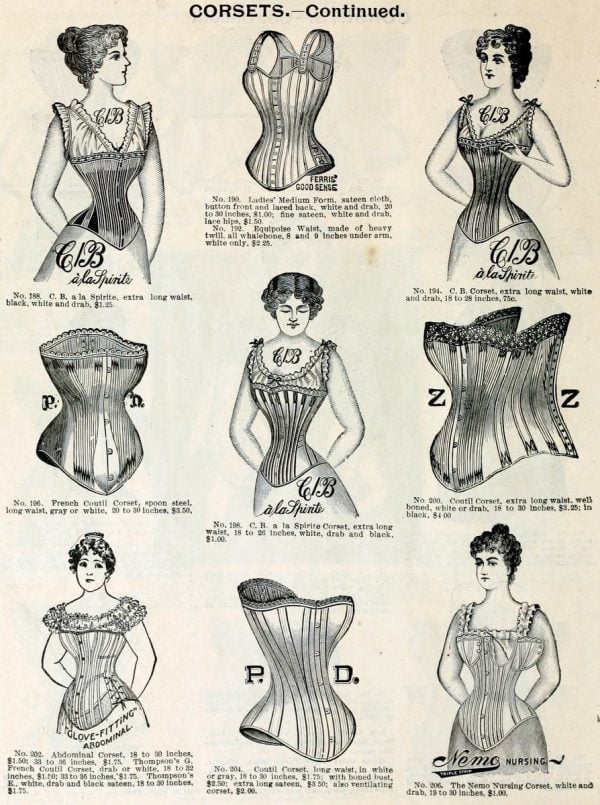 Victorian corsets: What they were like & how women used to wear them ...