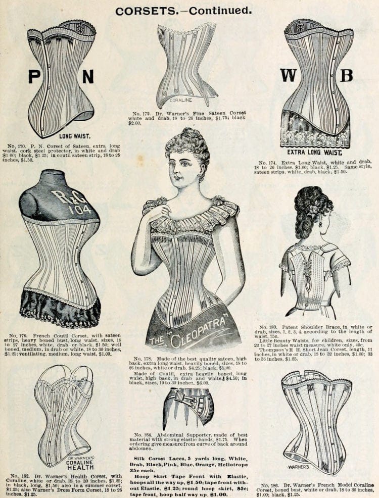 Victorian corsets: What they were like & how women used to wear them ...