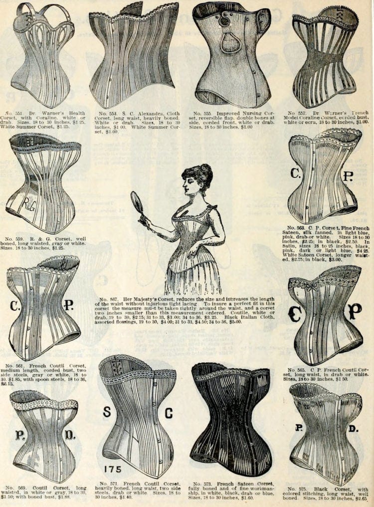 Victorian corsets: What they were like & how women used to wear them ...