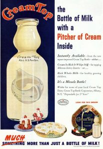 The milkman of years ago delivered milk & happy memories - Click Americana