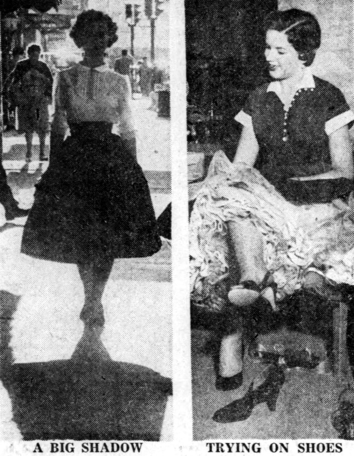 Crinolines & petticoat skirts were big style in the 1950s... and in the 1850s - Click Americana