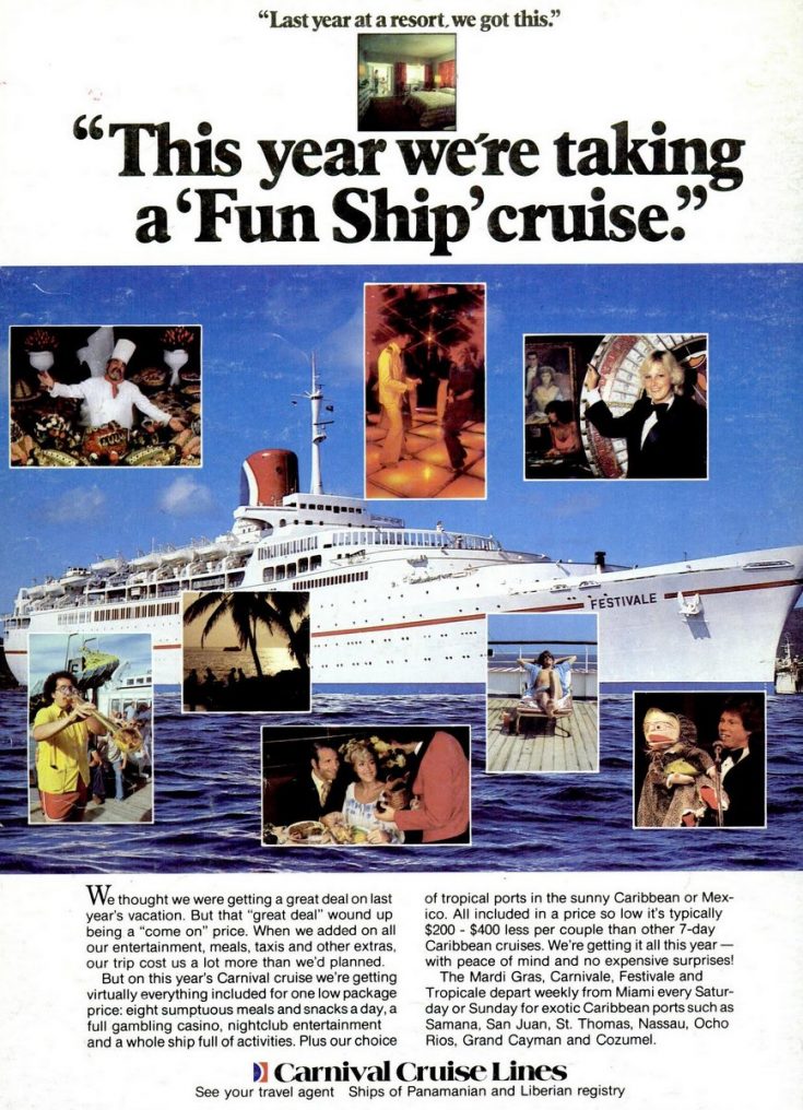 Vintage 80s cruises were big, bold & busy: See what Princess & Carnival ...