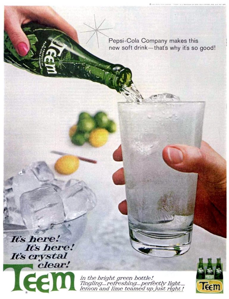 Teem soda: Remembering Pepsi's lemon-lime soft drink before Sierra Mist ...
