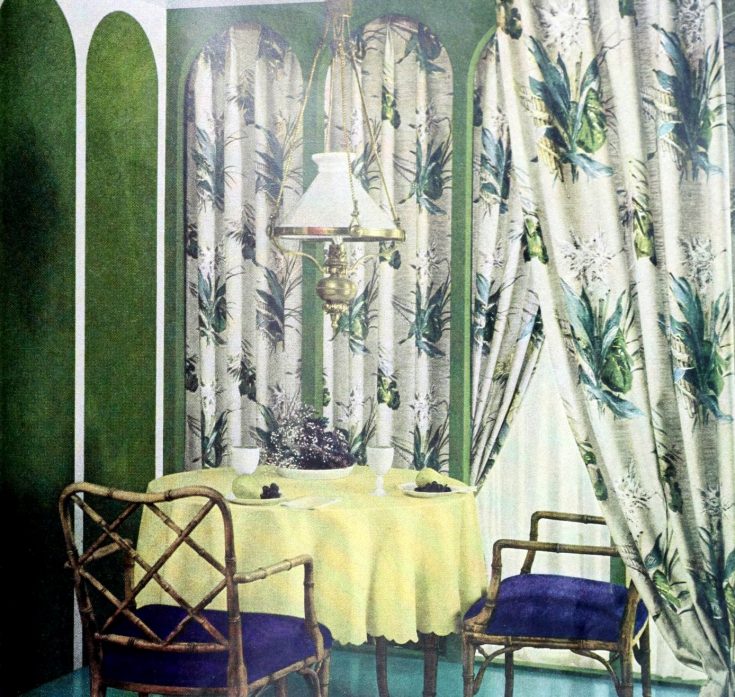 See 40 stylish vintage window coverings from the '50s - Click Americana