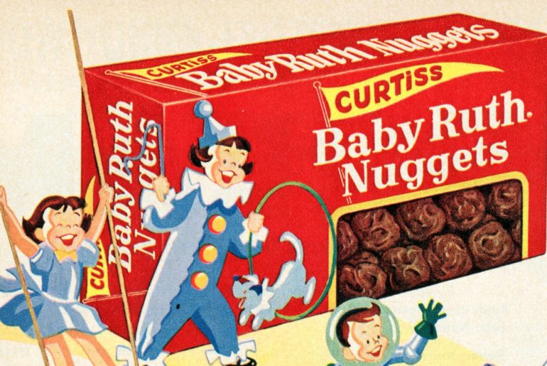 Baby Ruth candy bars & chocolates, the way they used to be years ago ...