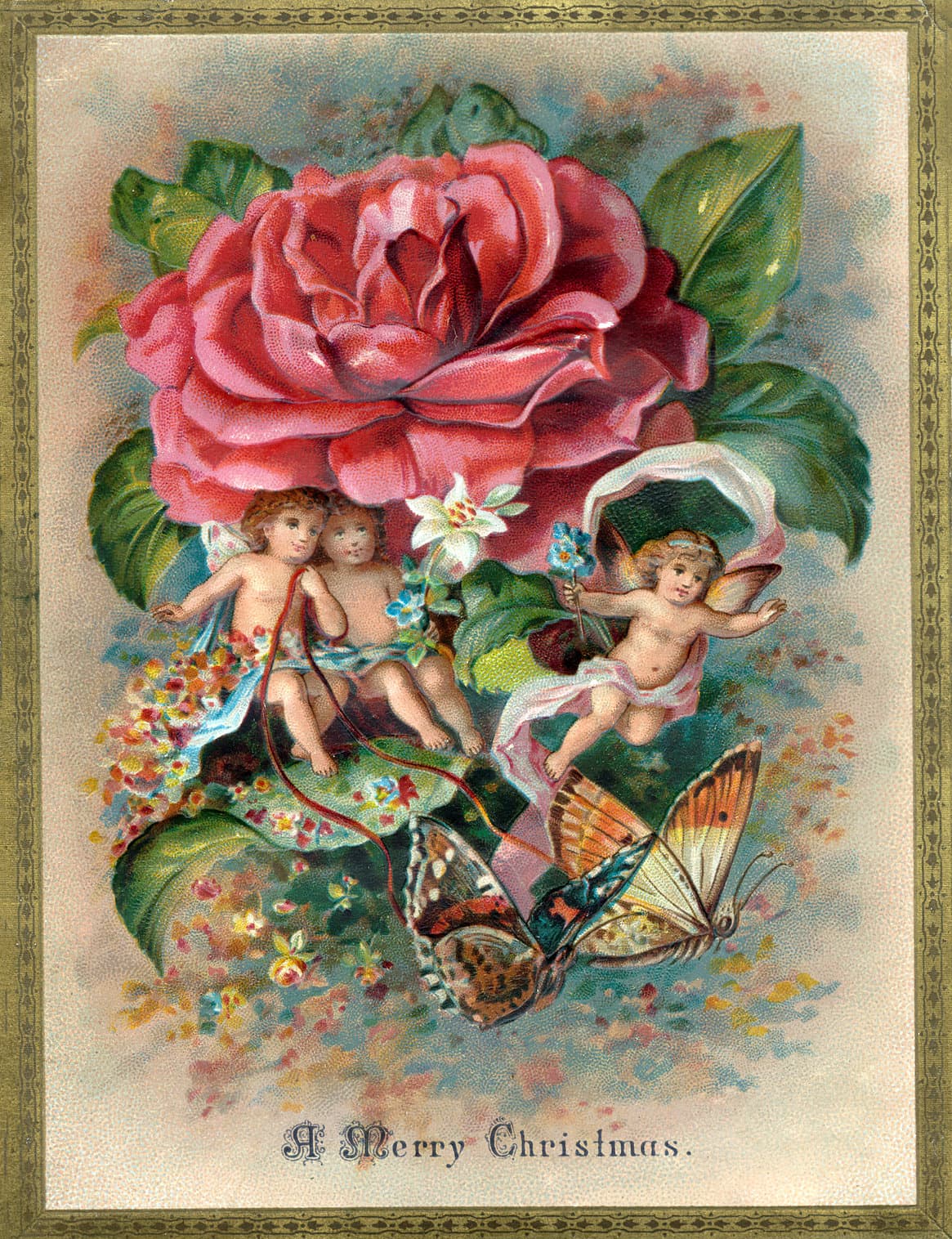 150 Victorian Christmas cards: Antique holiday greetings from the 1800s ...