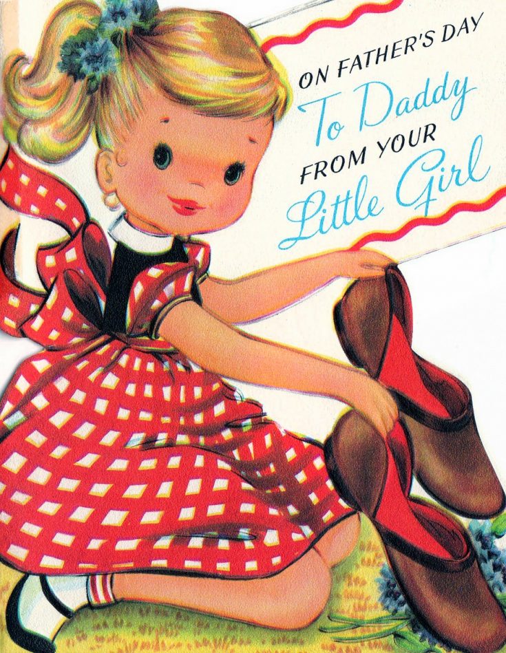 See a dozen adorable & sweet vintage Father's Day cards from the 50s ...