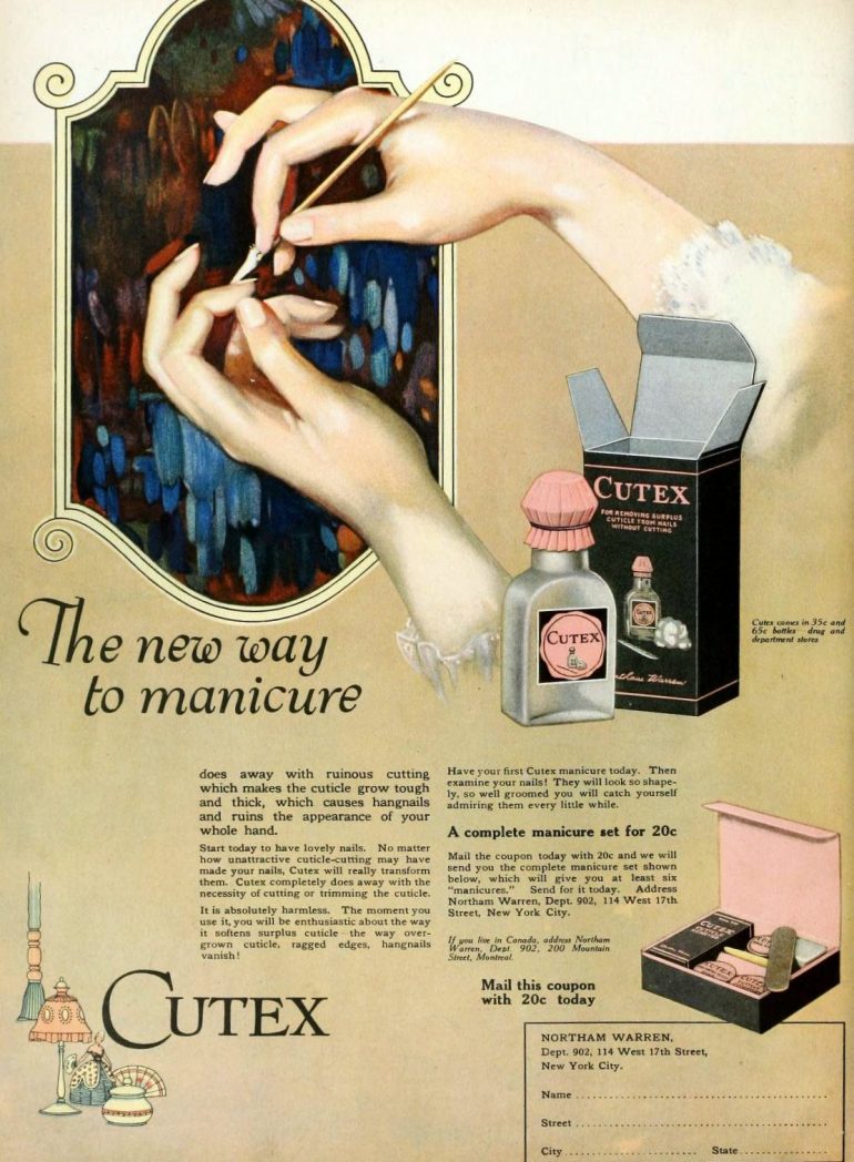 Vintage manicure kits & tricks your great-grandma used for pretty nails ...