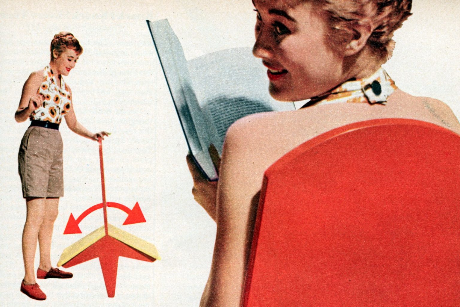 How to make a vintage-style flip-over chair (1955) - Click Americana
