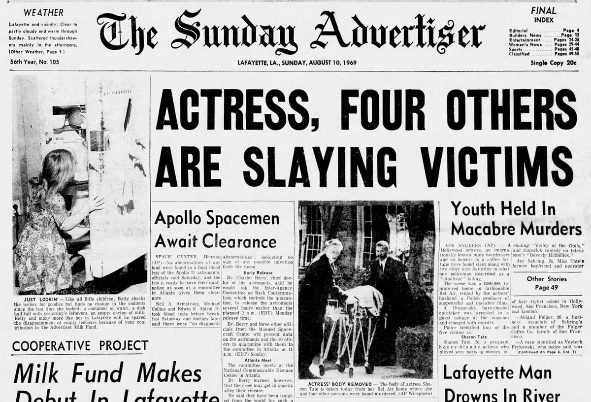How the Manson murders shocked the nation when Sharon Tate & 6 others ...