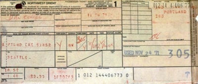The mystery of DB Cooper, the hijacker who got $200,000 then jumped ...