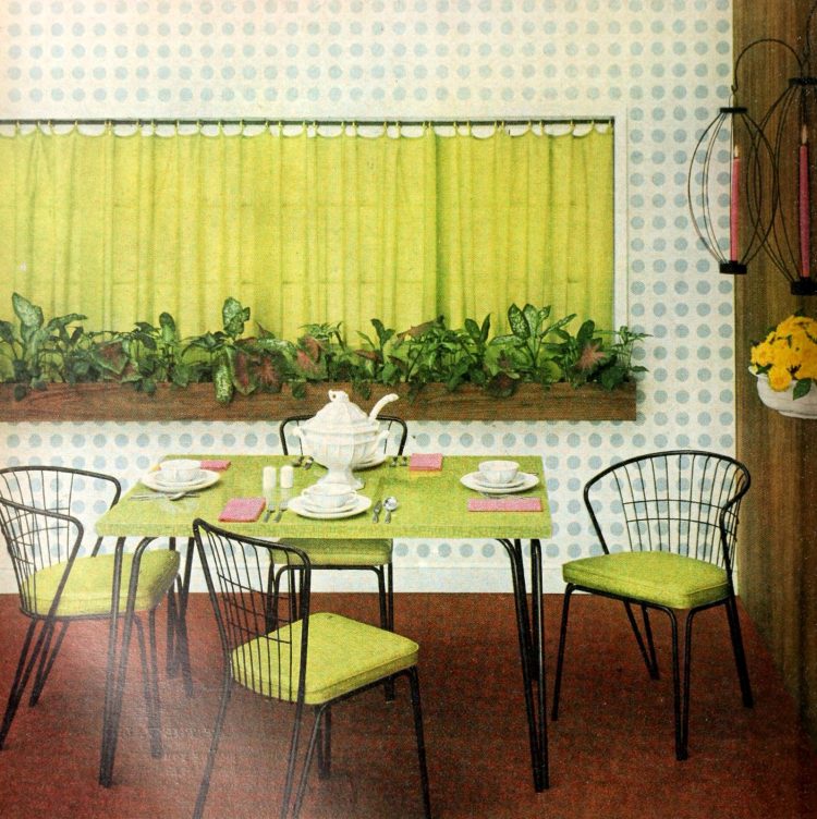 50 compact vintage dining room sets from the 40s & 50s with that ...