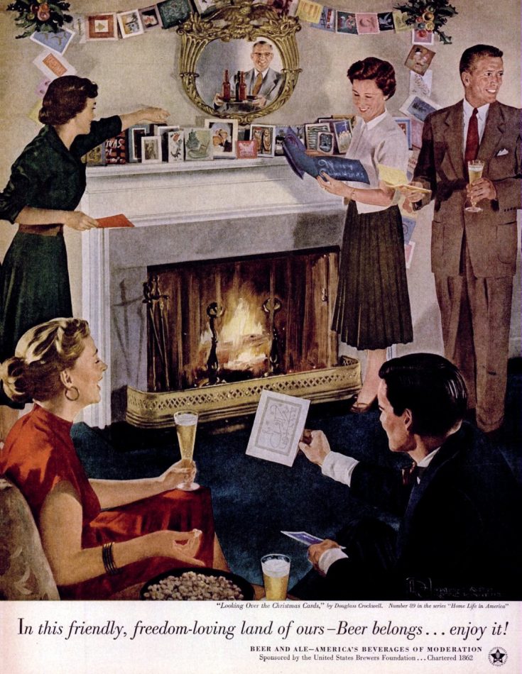 Beer belongs - enjoy it! 20 old-fashioned scenes from the 40s & 50s - Click Americana