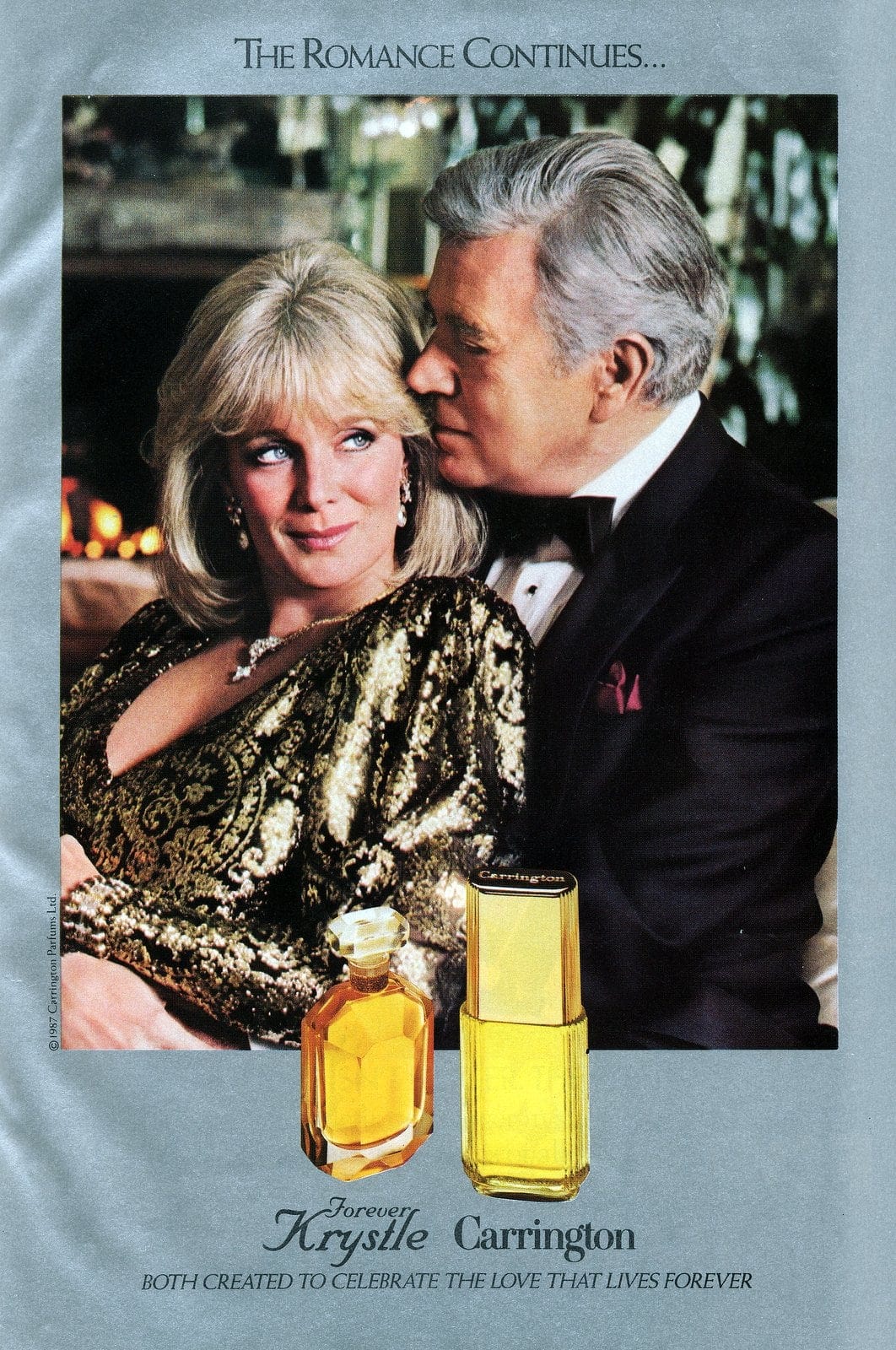 Forever Krystle & Carrington fragrances, based on Dynasty stars Linda ...