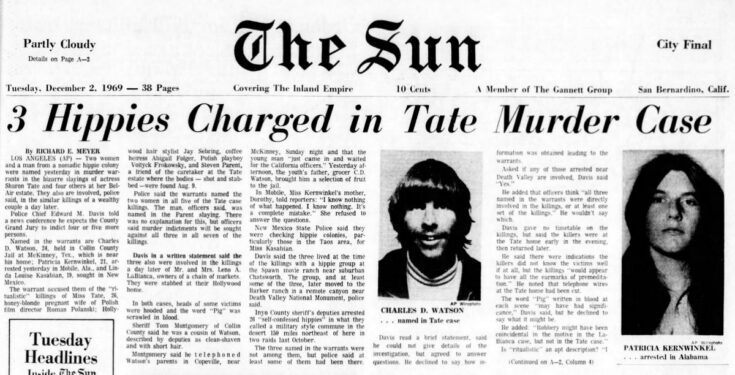 How the Manson murders shocked the nation when Sharon Tate & 6 others ...