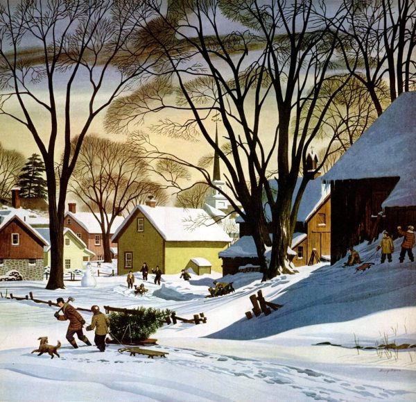 100 vintage Christmas scenes so charming and old-fashioned, you'll wish ...