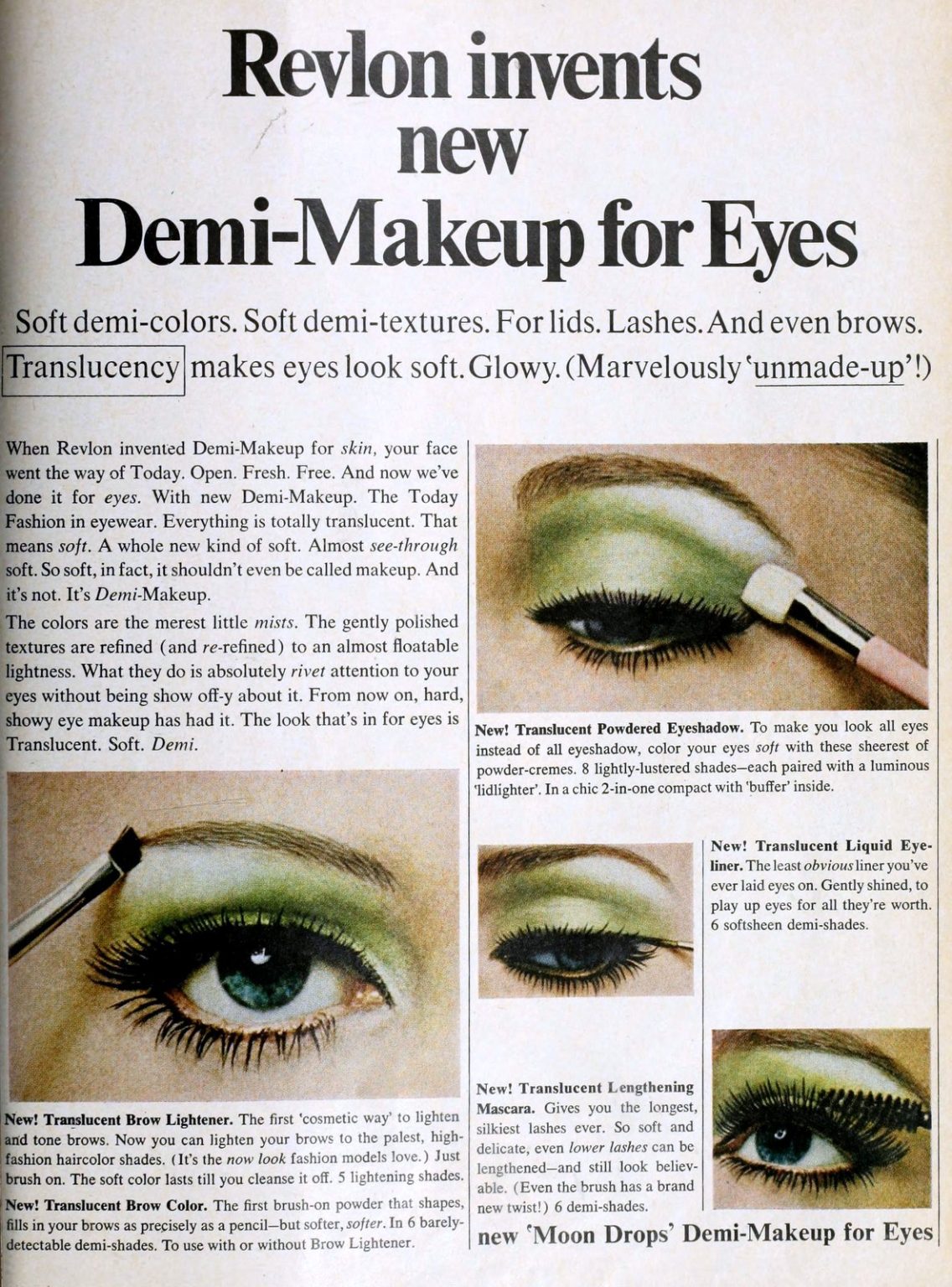 Mod 1960s eye makeup styles took a walk on the wild side - Click Americana