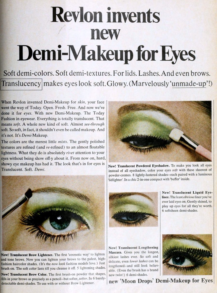 Mod 1960s eye makeup styles took a walk on the wild side - Click Americana