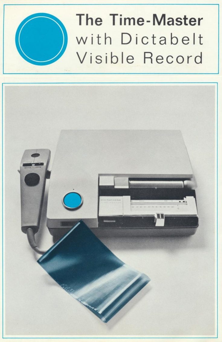 How a Dictaphone & other vintage office transcription machines worked ...