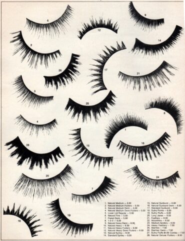 How to use false eyelashes to get a real big-eyed retro look: Vintage ...