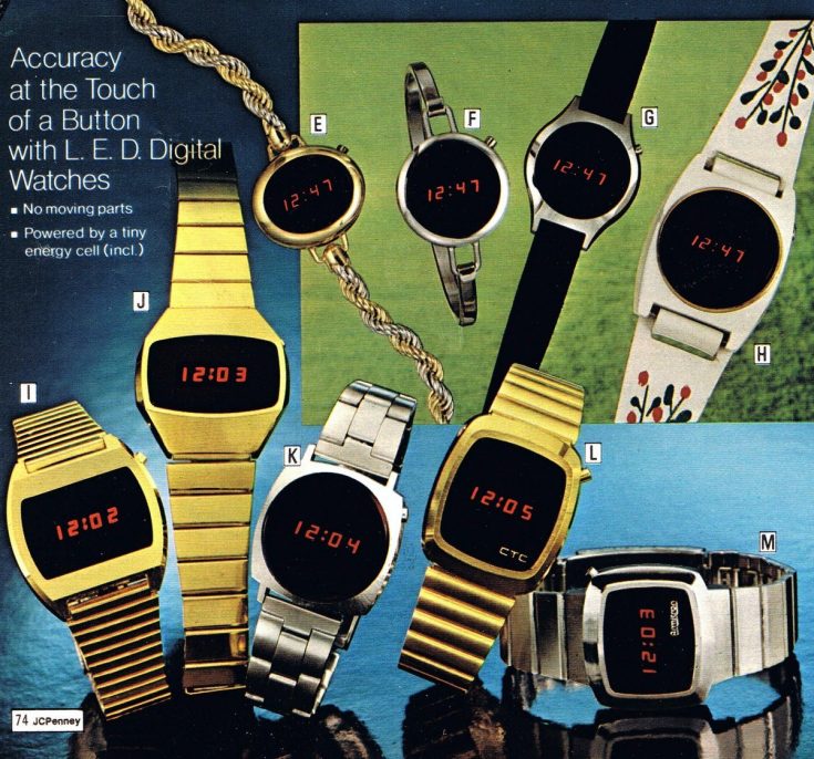 Digital watches: The hot tech trend of the '70s & '80s - Click Americana