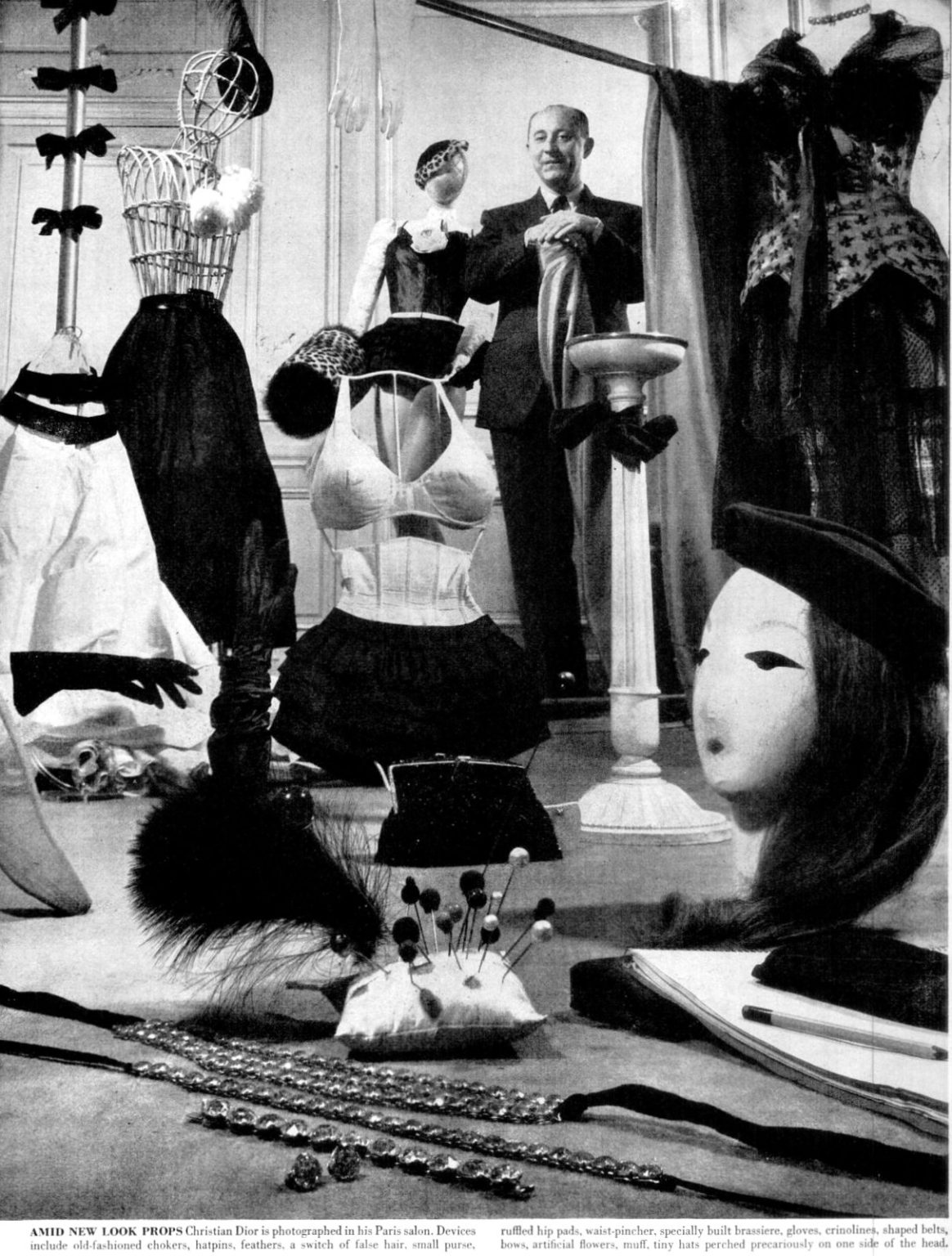 Crinolines & petticoat skirts were big style in the 1950s... and in the 1850s - Click Americana