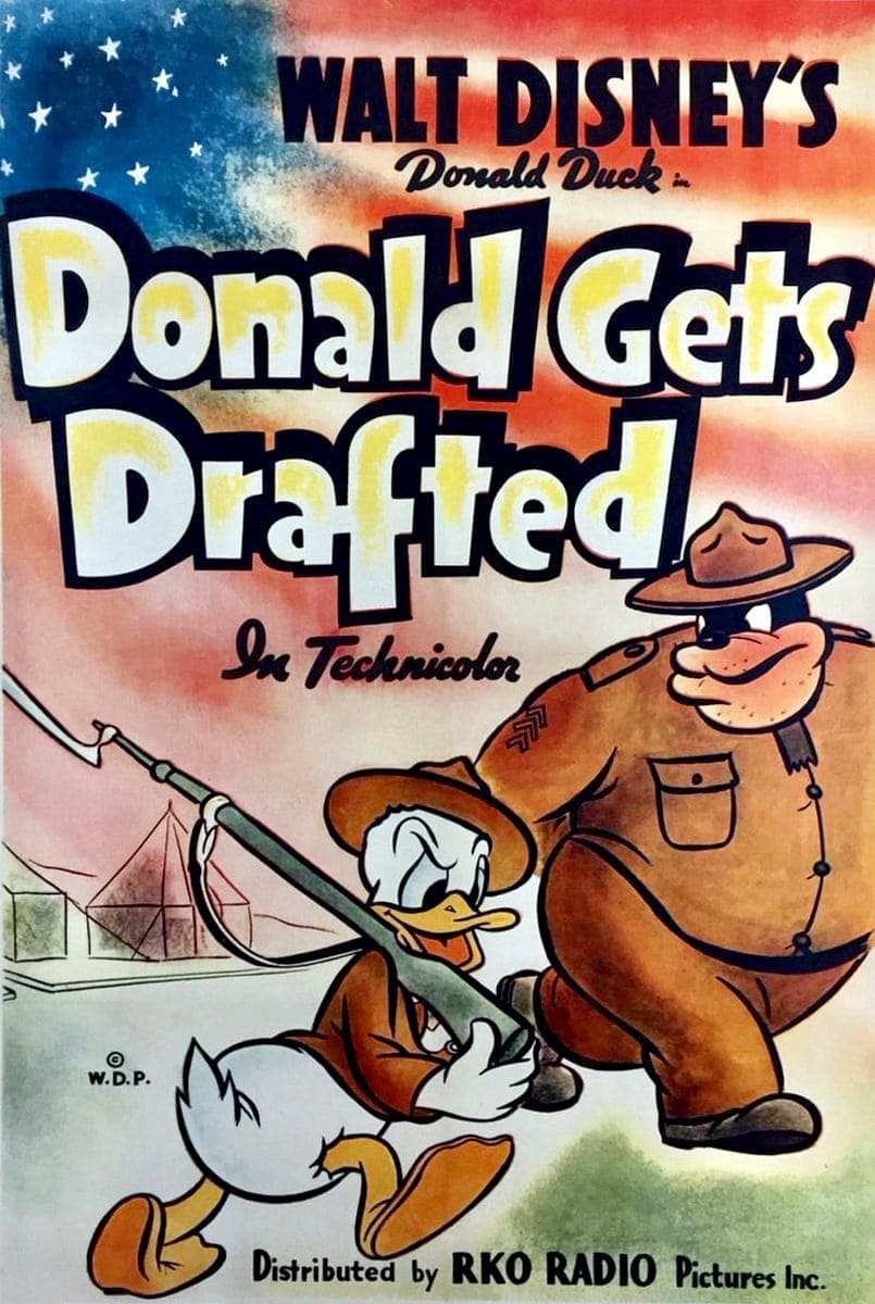 See 'Donald Gets Drafted,' Disney's WWII Donald Duck cartoon from 1942 ...