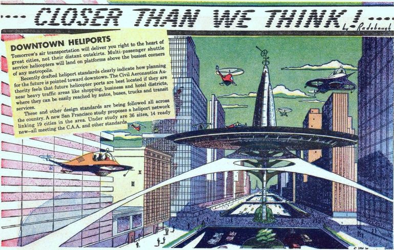 30 wild & wonderful futuristic inventions from the space age, including ...